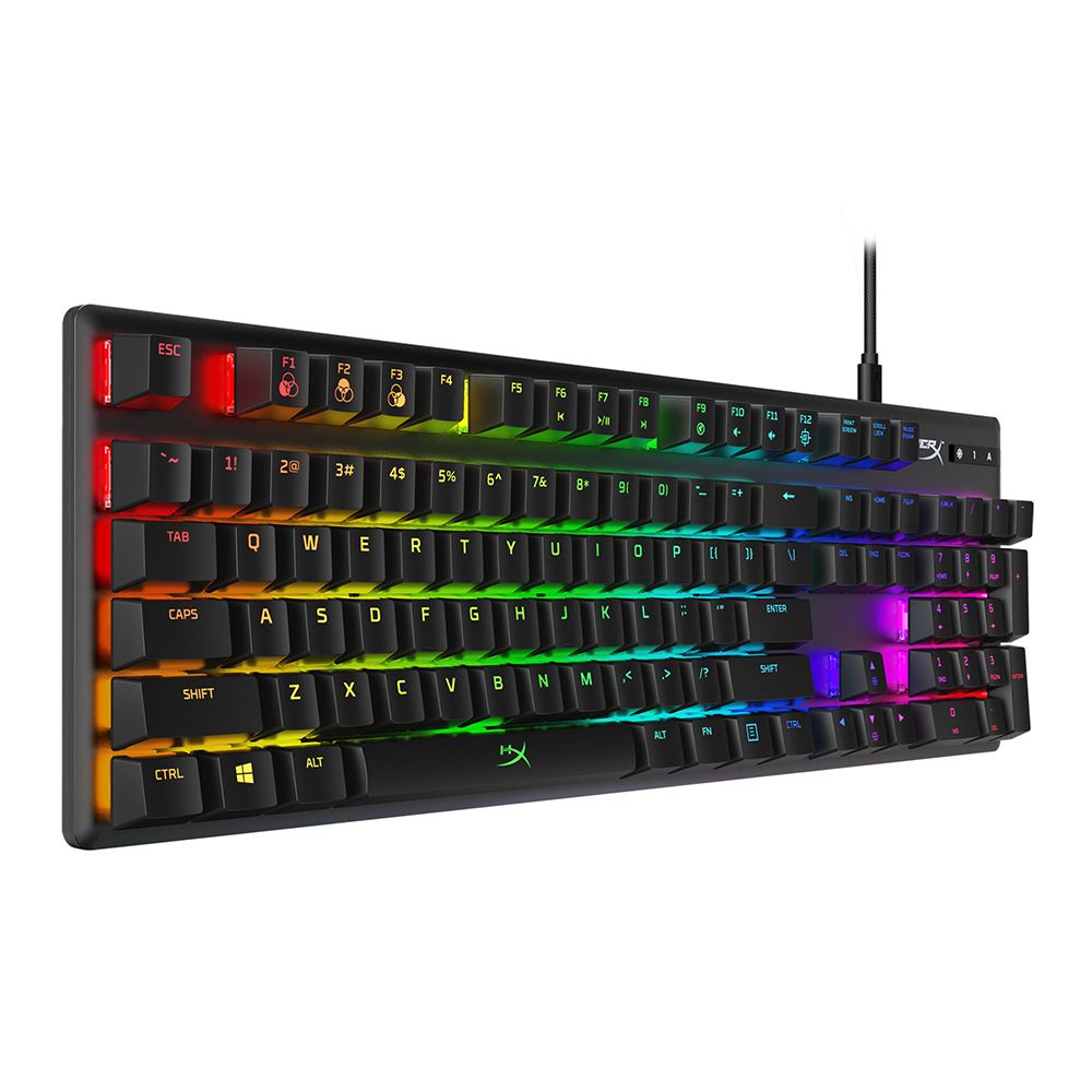 Micro Center - HyperX HX-KB6BLX-US Alloy Origins Mechanical Gaming ...
