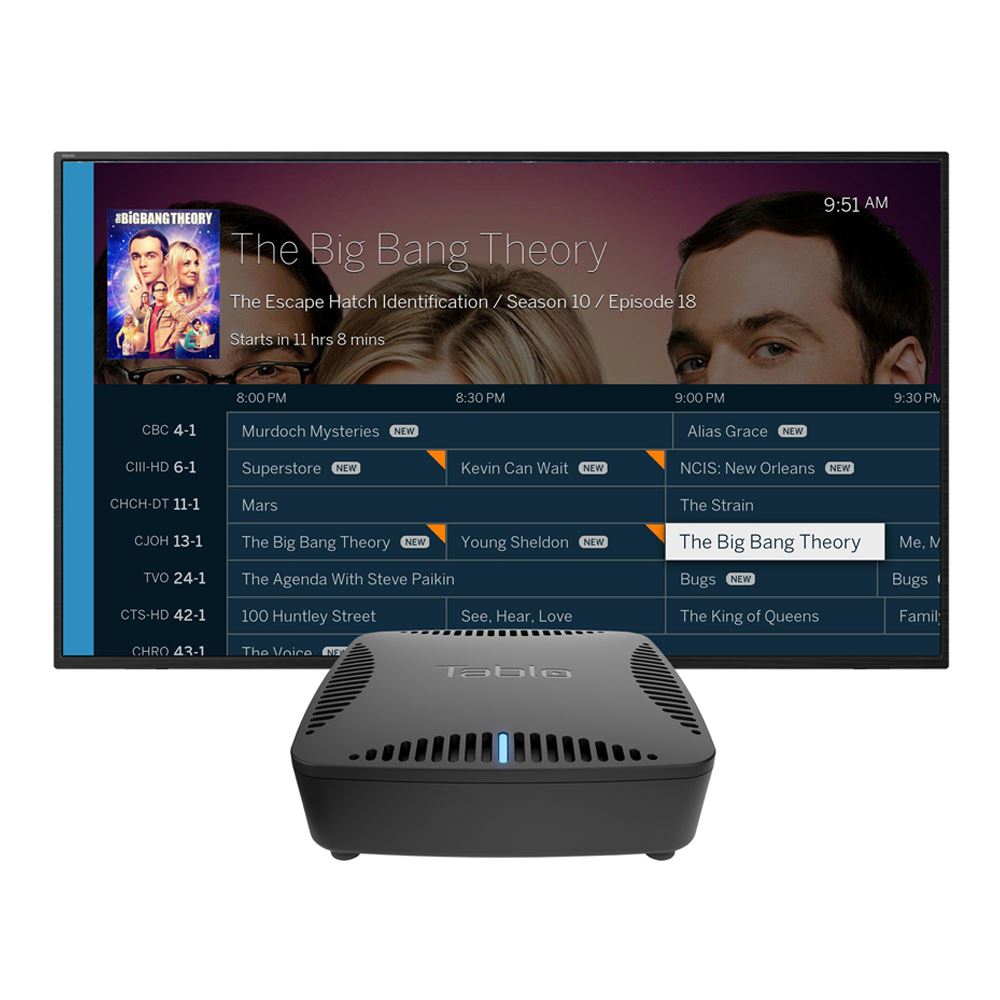 Tablo DUAL LITE TDNS2B-01-CN Tuner - Black; Over-The-Air OTA Digital ...