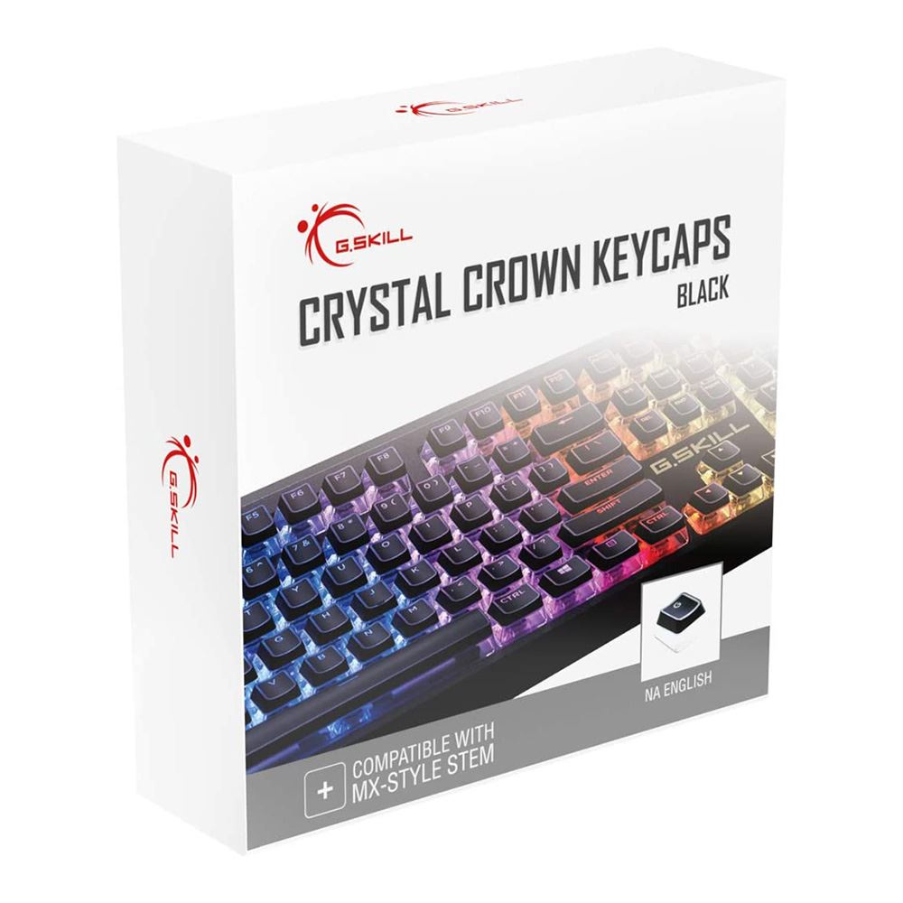 Micro Center - G.Skill Crystal Crown Keycaps - Keycap Set with ...