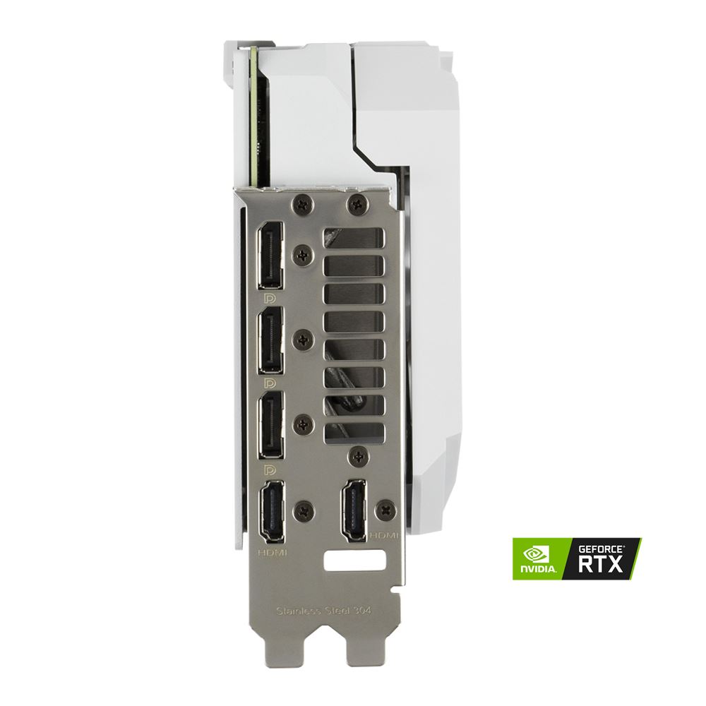 ASUS NVIDIA GeForce RTX 3090 ROG Strix White Overclocked Triple-Fan ...