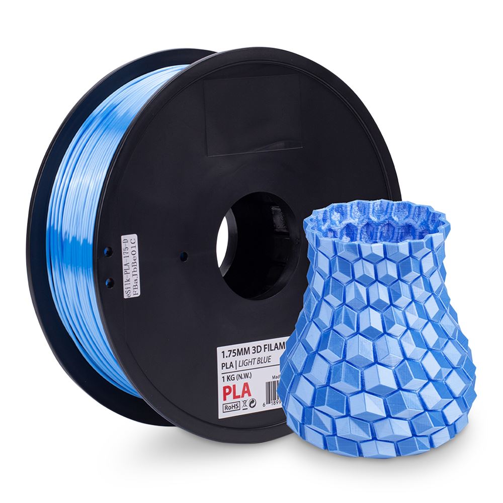 Inland 1.75mm PLA Silk 3D Printer Filament 1.0 kg (2.2 lbs.) Spool ...