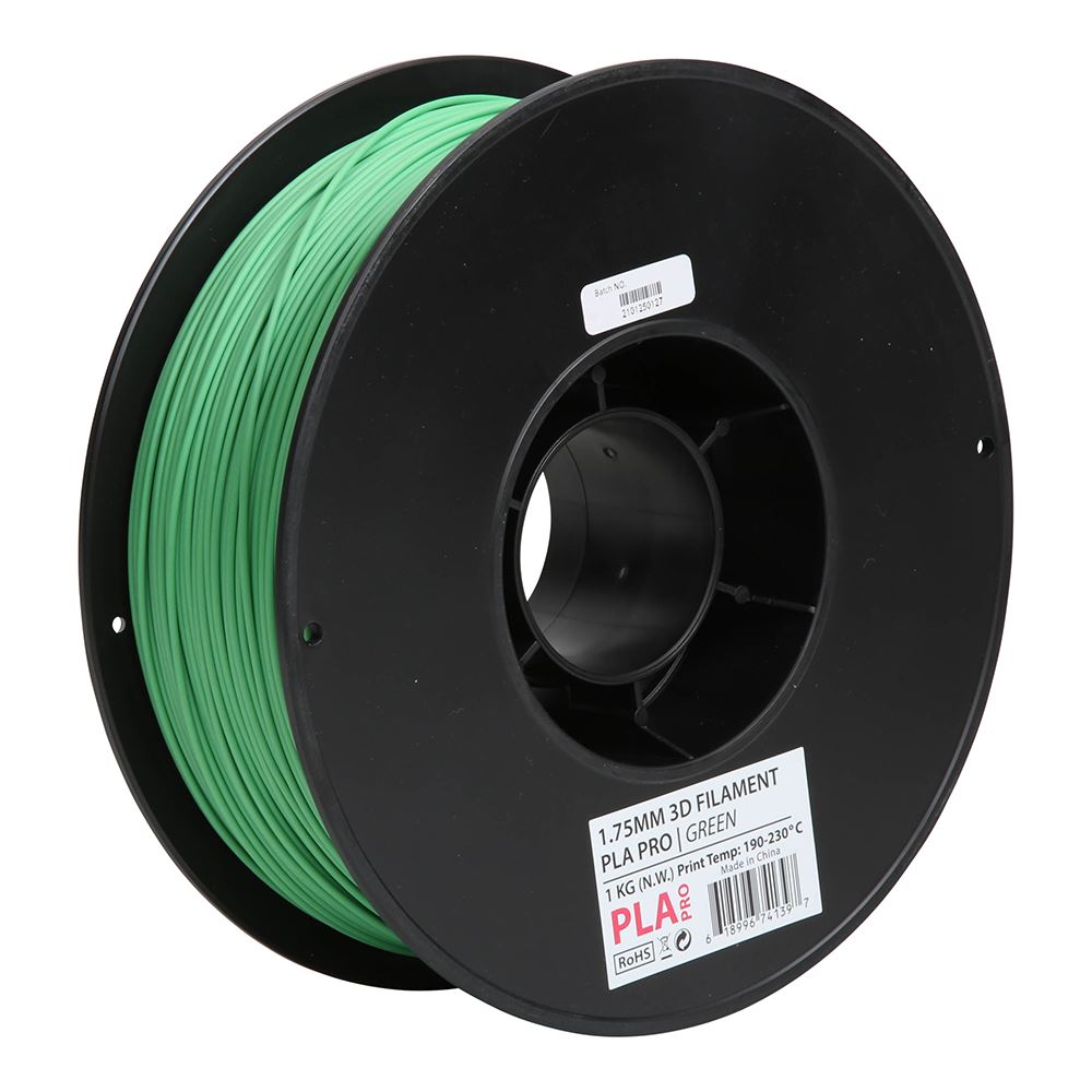 Inland 1.75mm PLA PRO 3D Printer Filament 1kg (2.2 lbs) Spool - Green ...