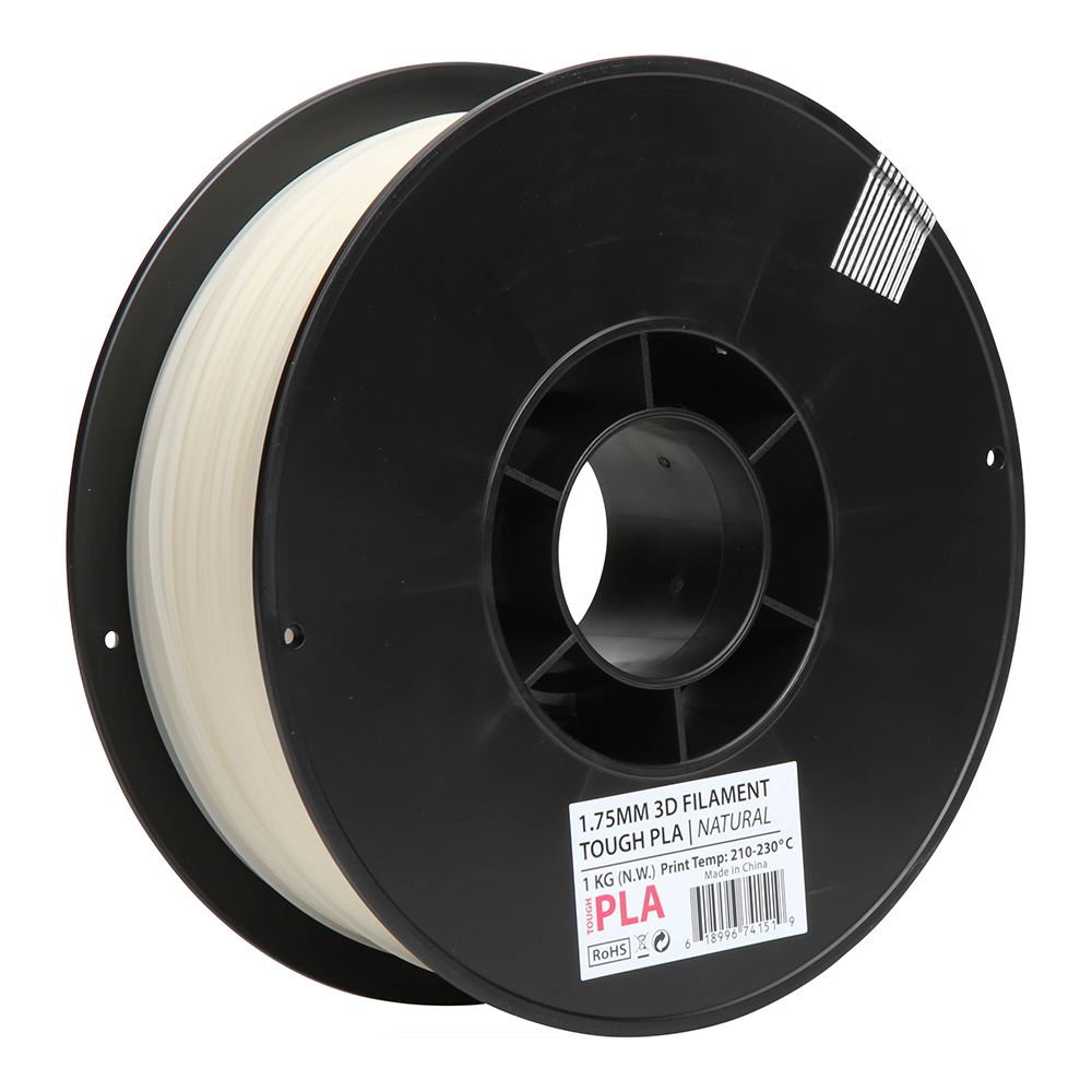 Inland 1.75mm Tough PLA 3D Printer Filament 1.0 kg (2.2 lbs.) Spool ...