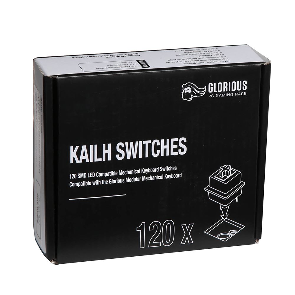 Micro Center - Glorious Kailh Mechanical Keyboard Switches (Black) KAI ...