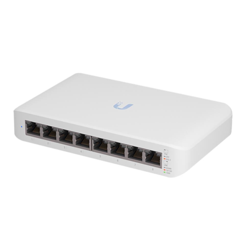 Ubiquiti UniFi Switch Lite 8 PoE 8-Port Gigabit Switch with 4 PoE+ 802 ...