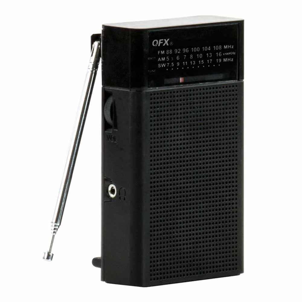 QFX Pocket AM/FM/SW Radio - Micro Center