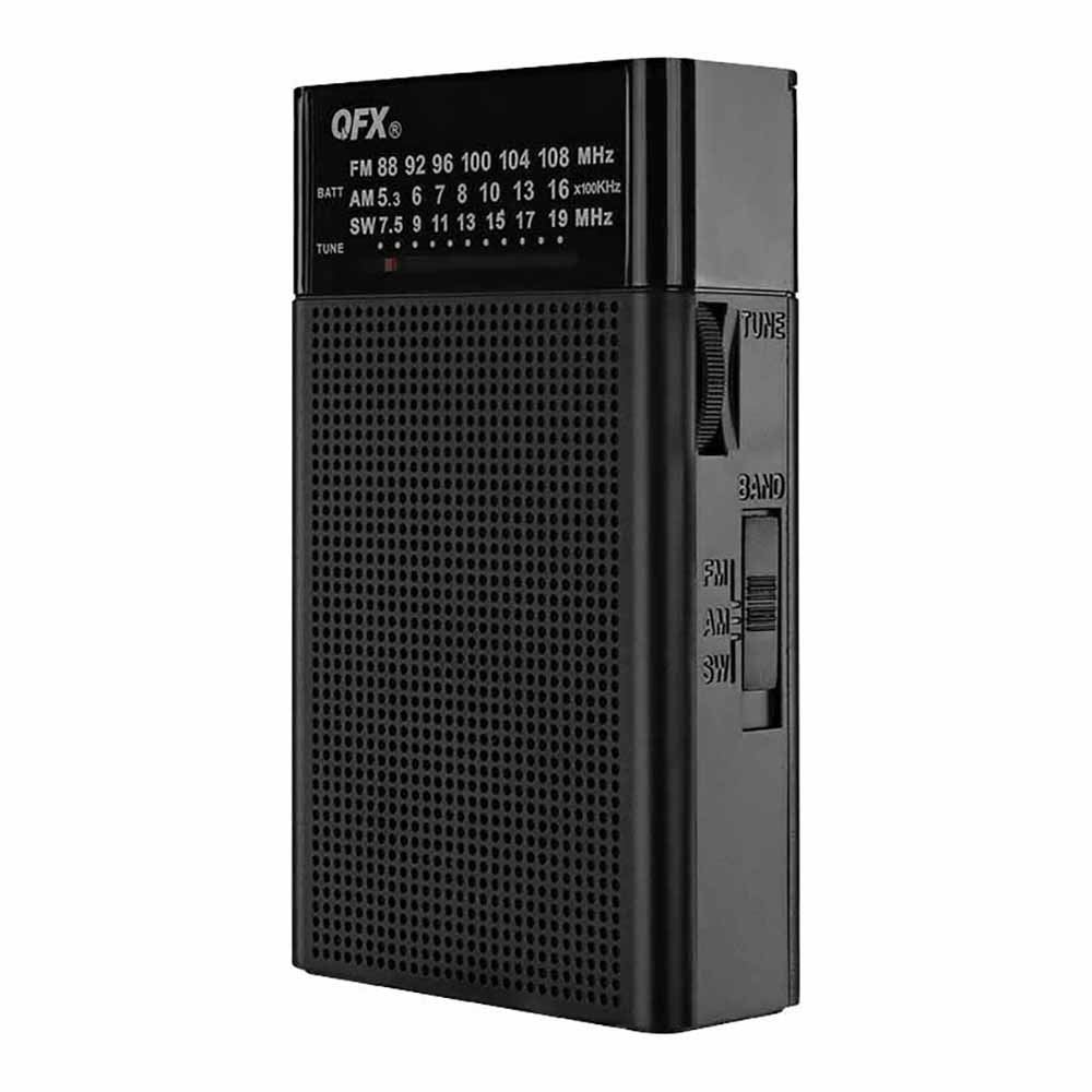 QFX Pocket AM/FM/SW Radio - Micro Center