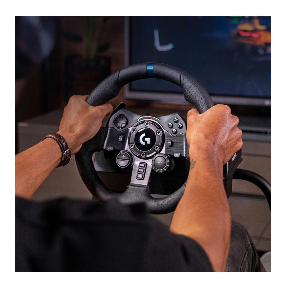 Logitech G G923 Racing Wheel and Pedals for PS5, PS4 and PC - Micro Center
