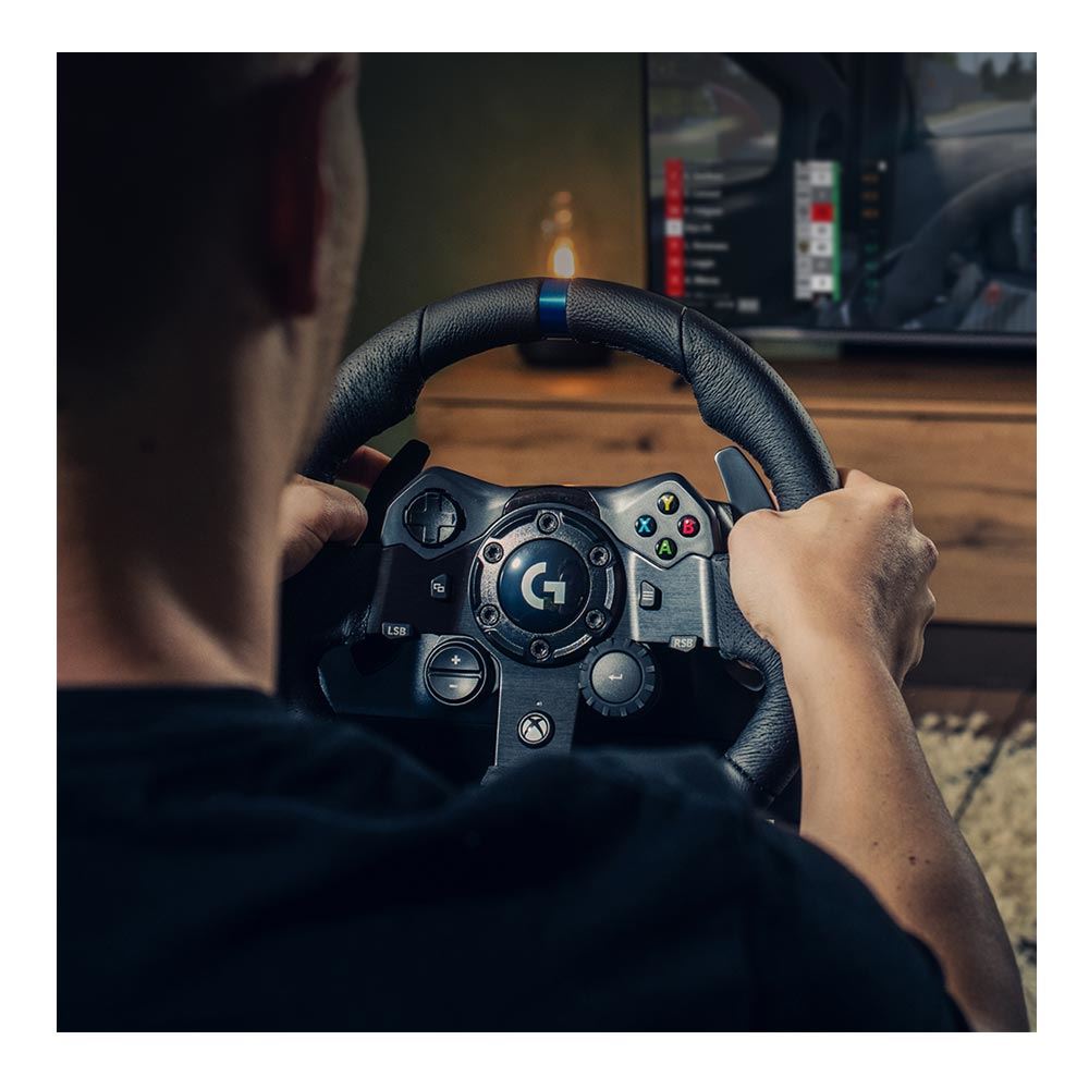 Logitech G G923 Racing Wheel and Pedals for Xbox and PC - Micro Center