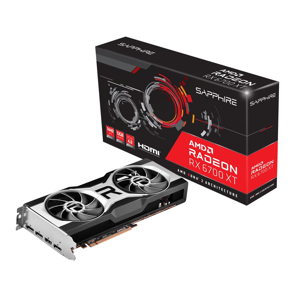 Sapphire Technology AMD Radeon RX 6700 XT Dual-Fan 12GB GDDR6 PCIe 4.0 ...