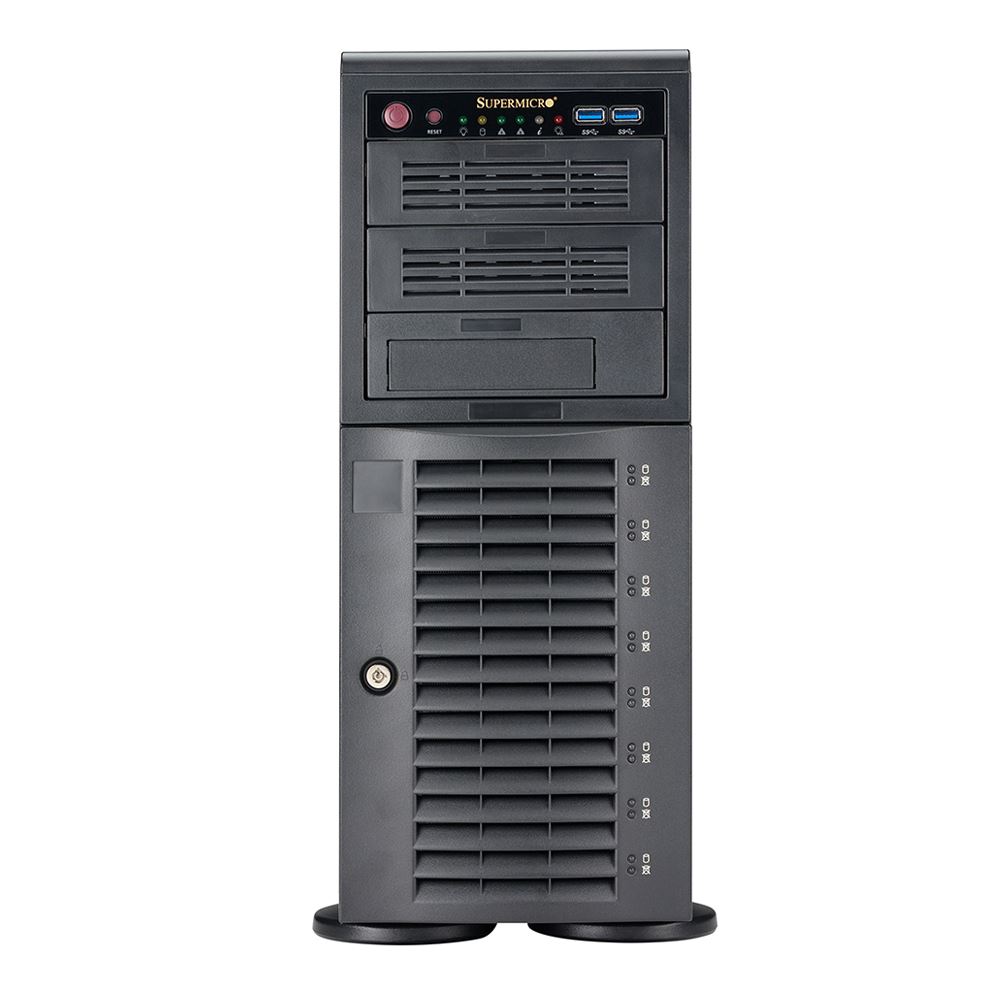 Micro Center - Supermicro High-Performance Workstation Desktop Computer ...