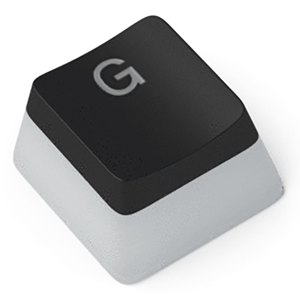 Micro Center - Glorious Aura Keycaps v2 - Black GLO-KC-AURA2-B