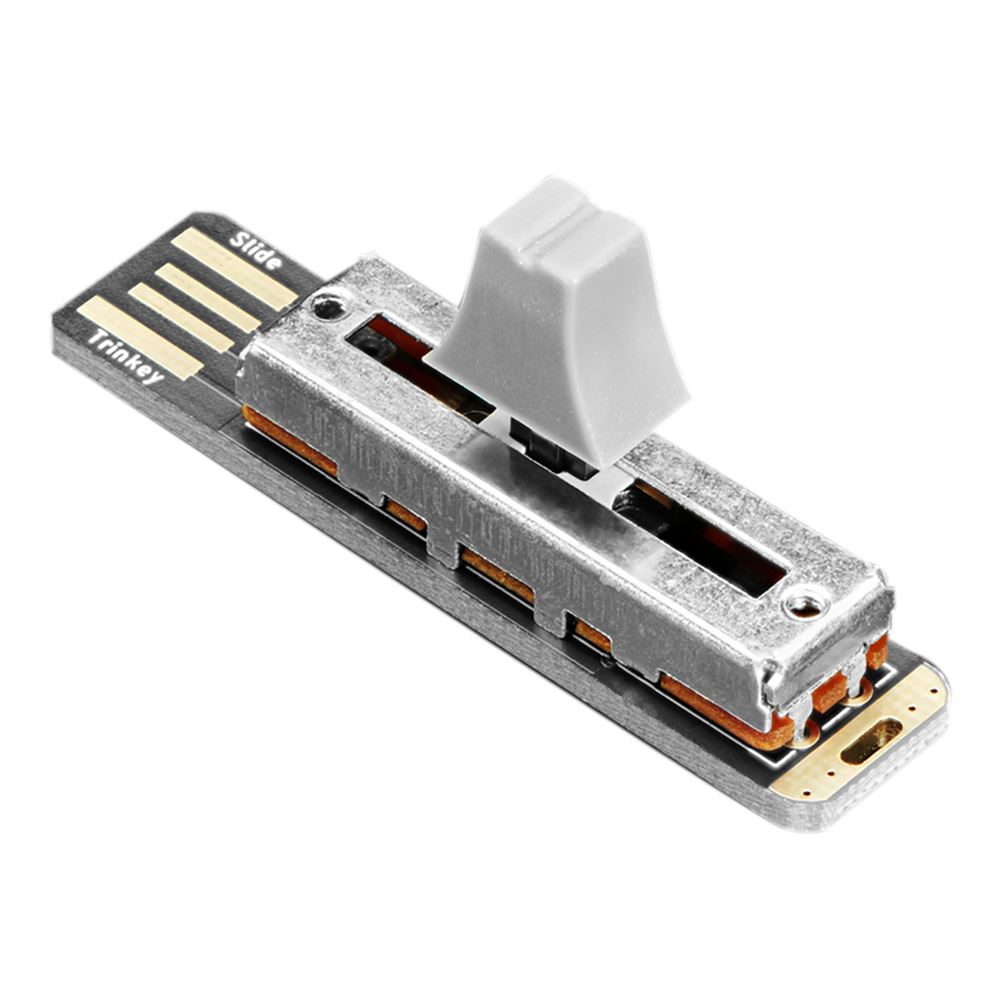 Adafruit Industries Slider Trinkey - USB NeoPixel Slide Potentiometer ...