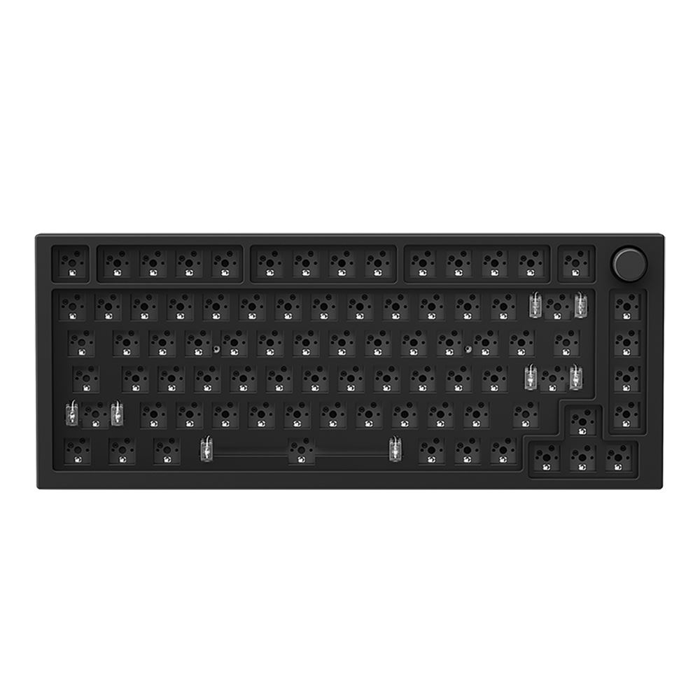 Micro Center - Glorious GMMK PRO 75% Barebone ANSI USA - Black Slate ...