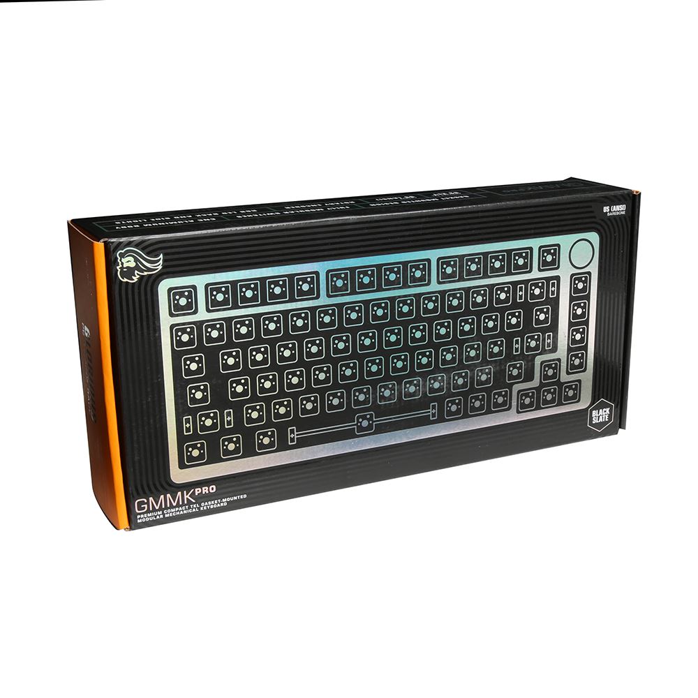 Micro Center - Glorious GMMK PRO 75% Barebone ANSI USA - Black Slate ...