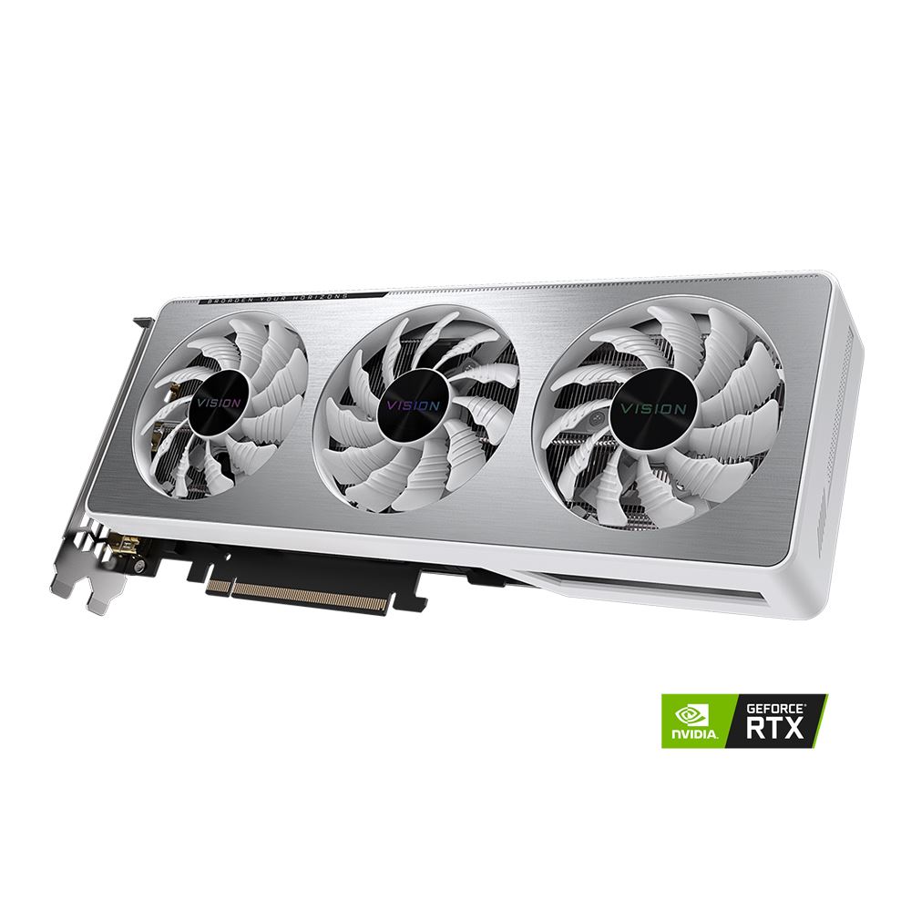 Gigabyte NVIDIA GeForce RTX 3060 Vision Overclocked Triple-Fan 12GB ...