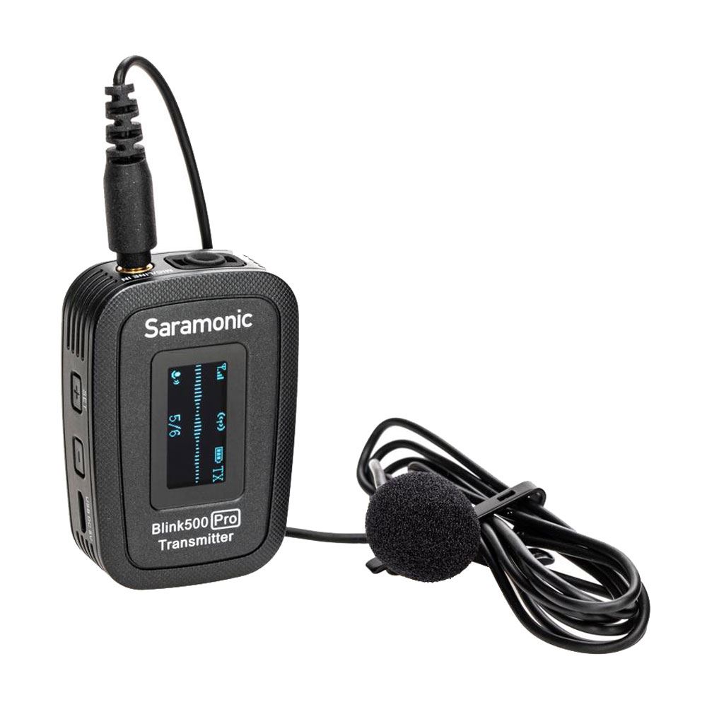 Saramonic Blink 500 B3 LGT - 2.4 GHz Wireless Clip-On Microphone System ...