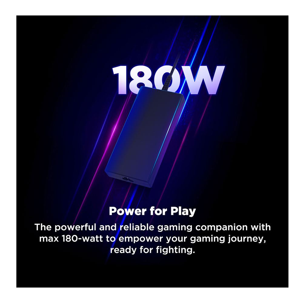 Micro Center - Innergie 180G 180W Gaming Laptop Power Adapter ADP-180TB FZB