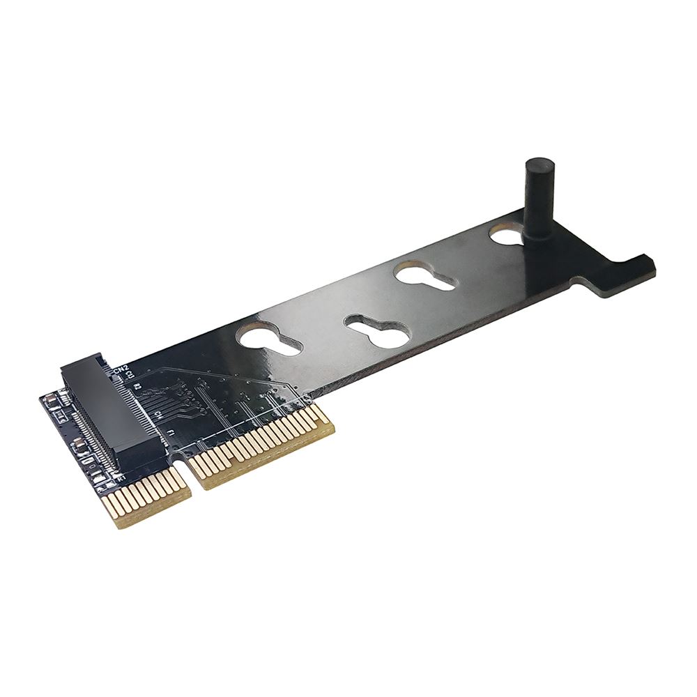 Micro Connectors Low-Profile M.2 NVMe SSD to PCIe 4.0 Adapter with Heat ...