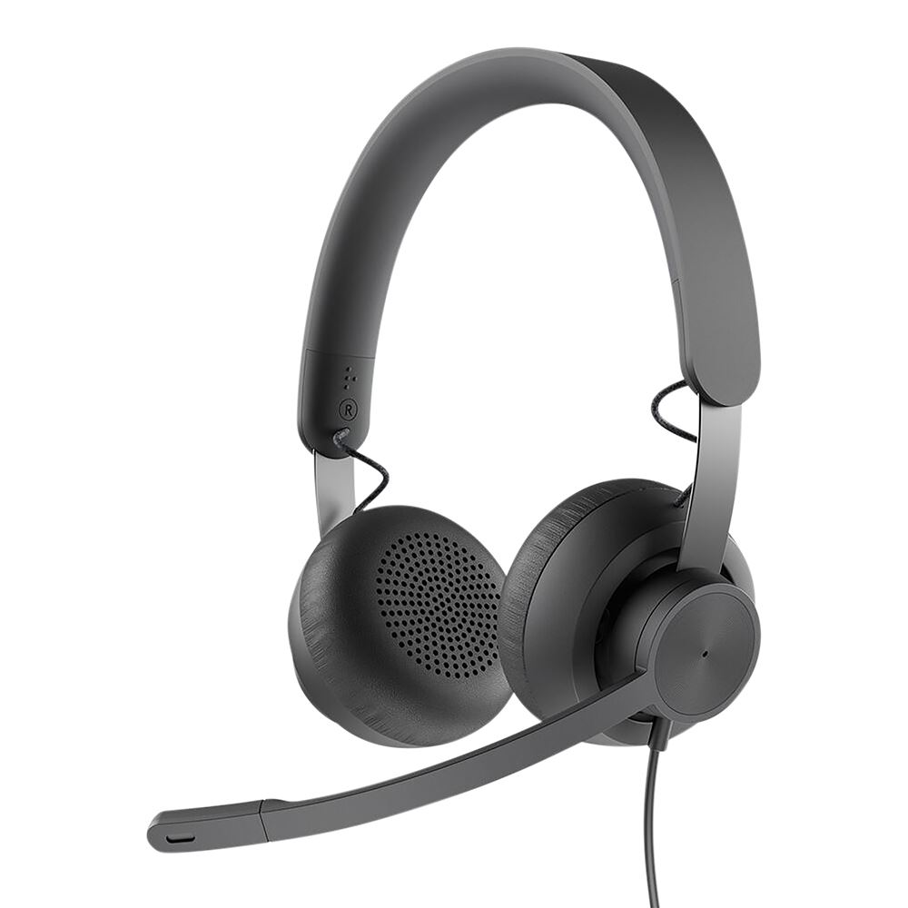 Logitech Zone 750 Wired USB Headset - Black - Micro Center
