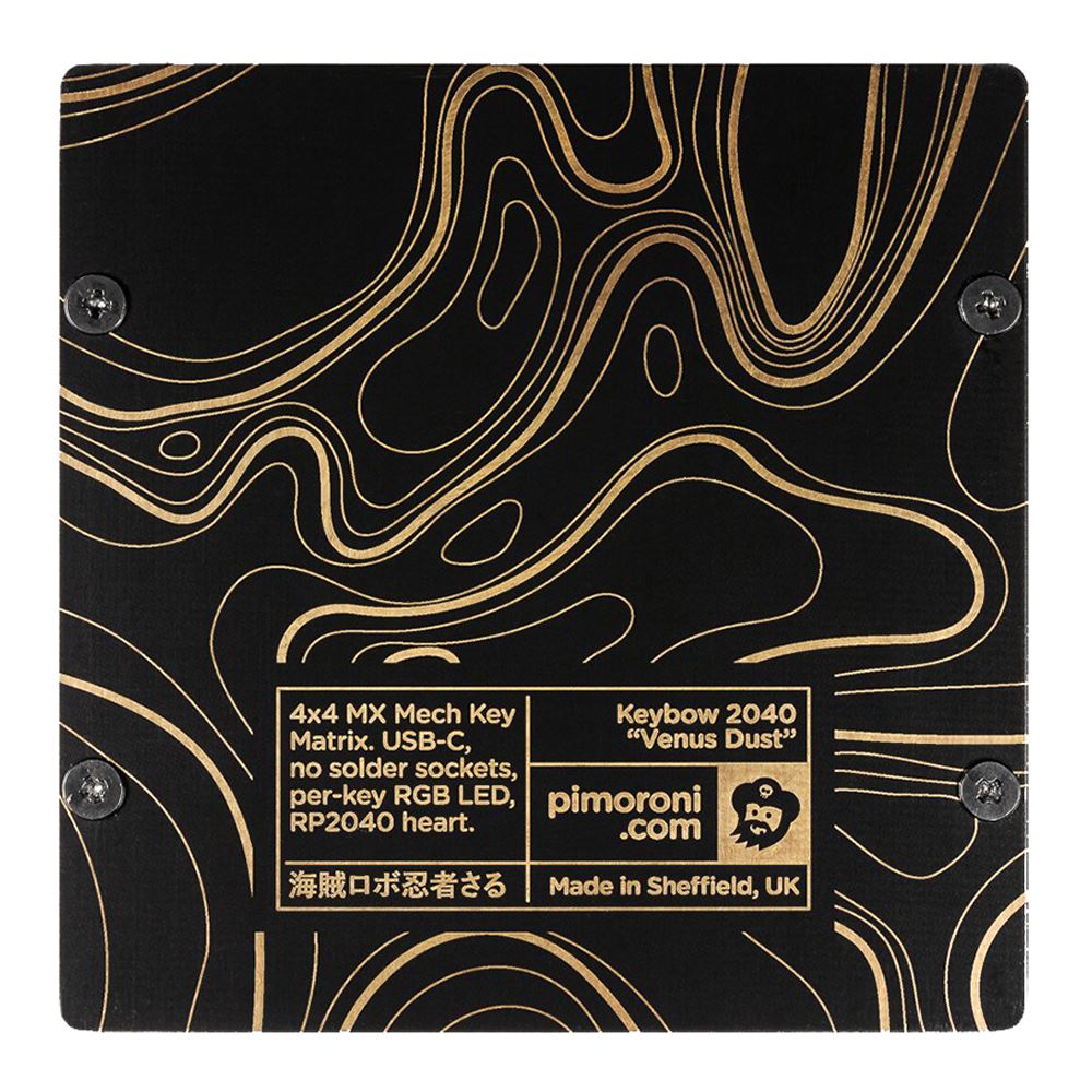 Pimoroni Keybow 2040 - Clicky keys - Micro Center