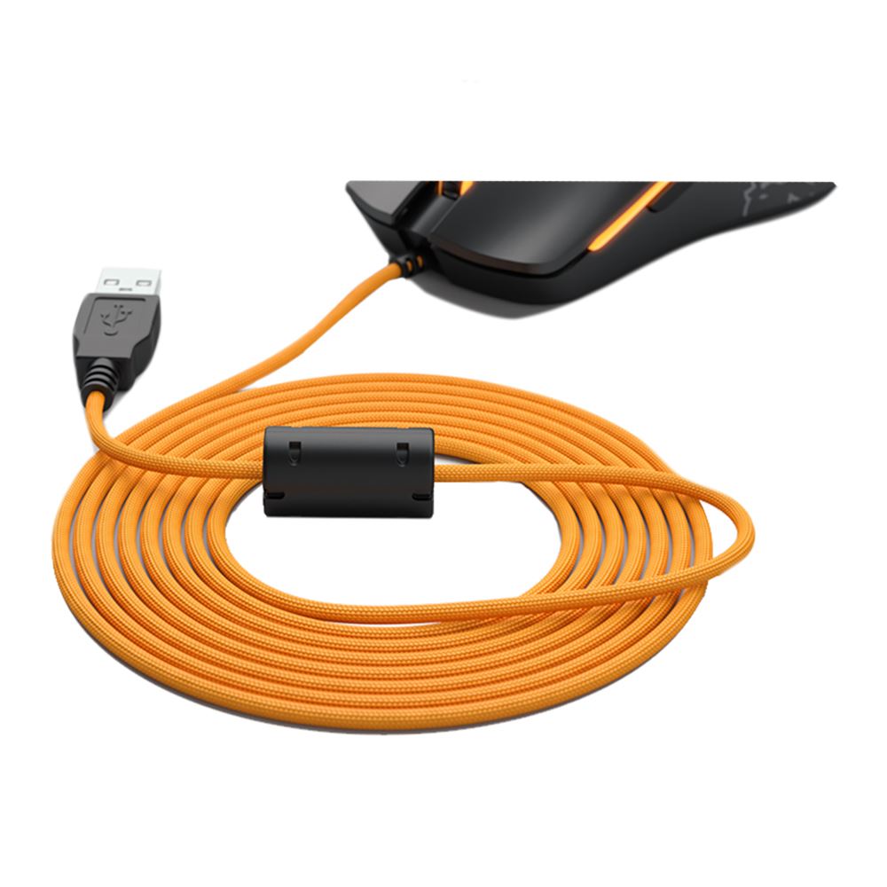 Glorious Ascended Cable for Wired Mice - Gold - Micro Center