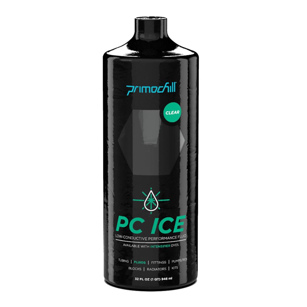 PrimoChill Ice - Low-Conductive Coolant (32 oz.) - Clear - Micro Center