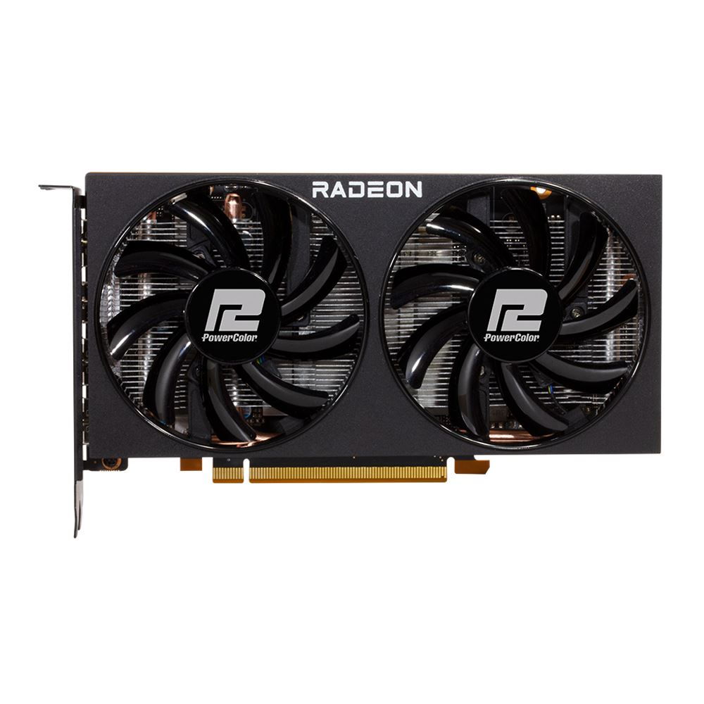 PowerColor AMD Radeon RX 6600 Fighter Dual Fan 8GB GDDR6 PCIe 4.0 ...