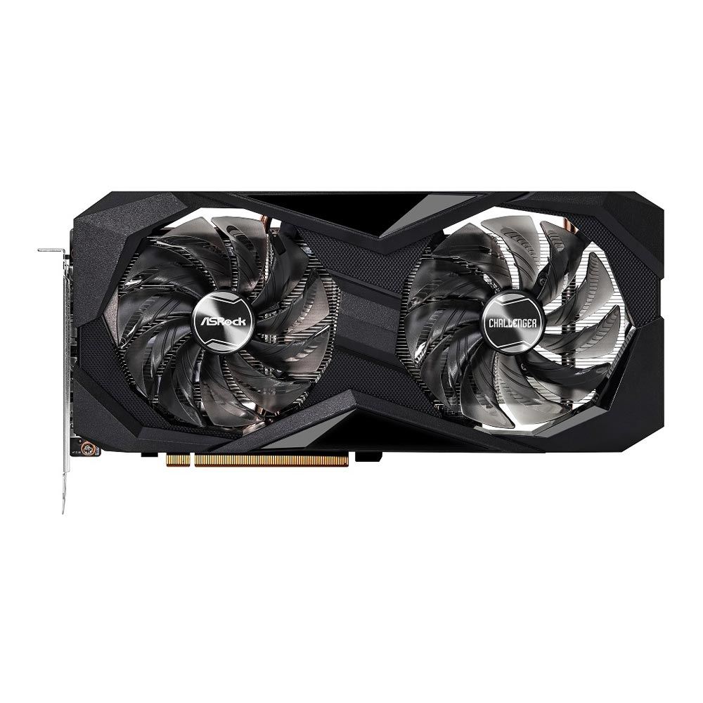 ASRock AMD Radeon RX 6600 Challenger D Dual Fan 8GB GDDR6 PCIe 4.0 ...