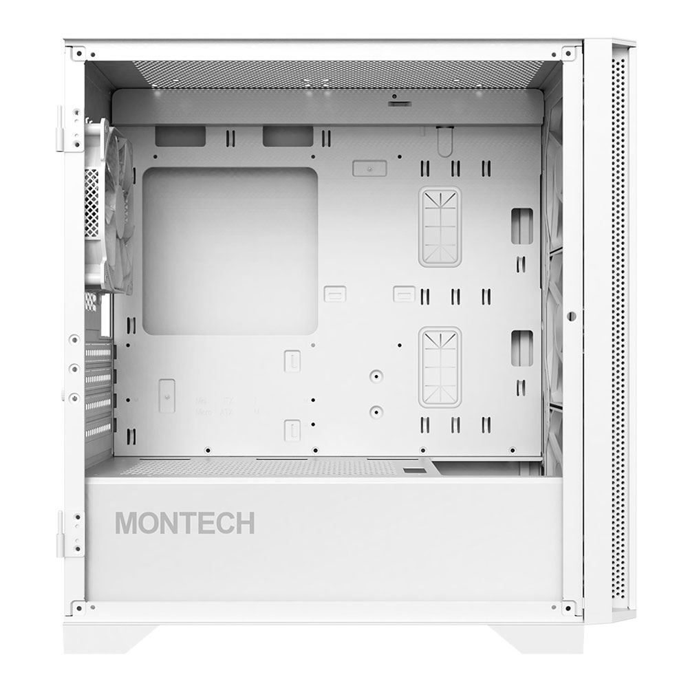 Montech Air 100 ARGB Tempered Glass microATX Mini Tower Computer Case ...