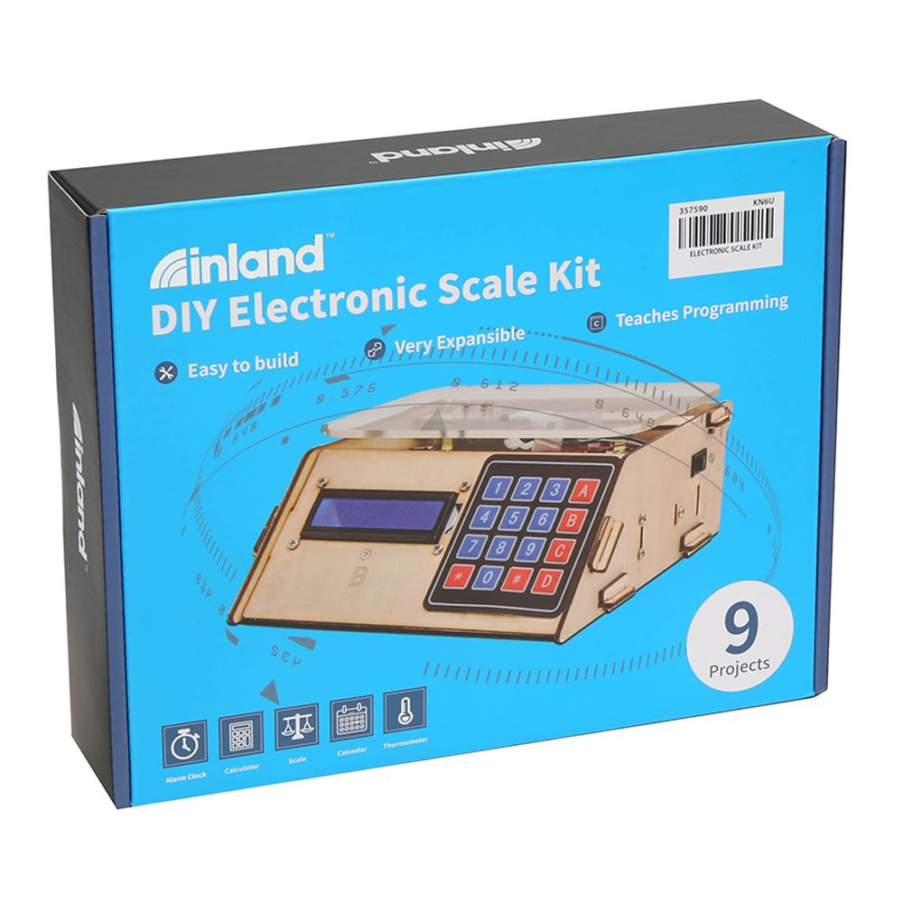 Inland Electronic Scale Kit 5KG Digital Load Cell Weight Sensor HX711 ...