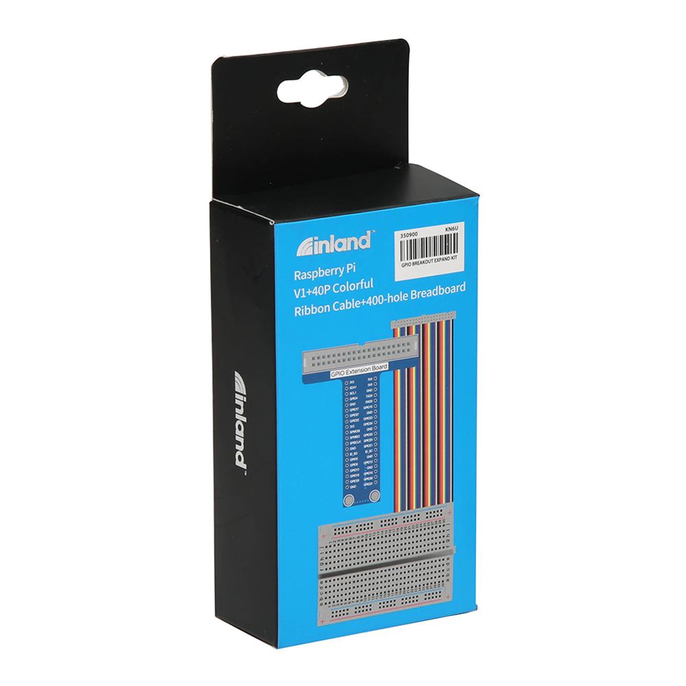 Inland RPi GPIO Breakout Expansion Kit for Raspberry Pi - T-Type ...