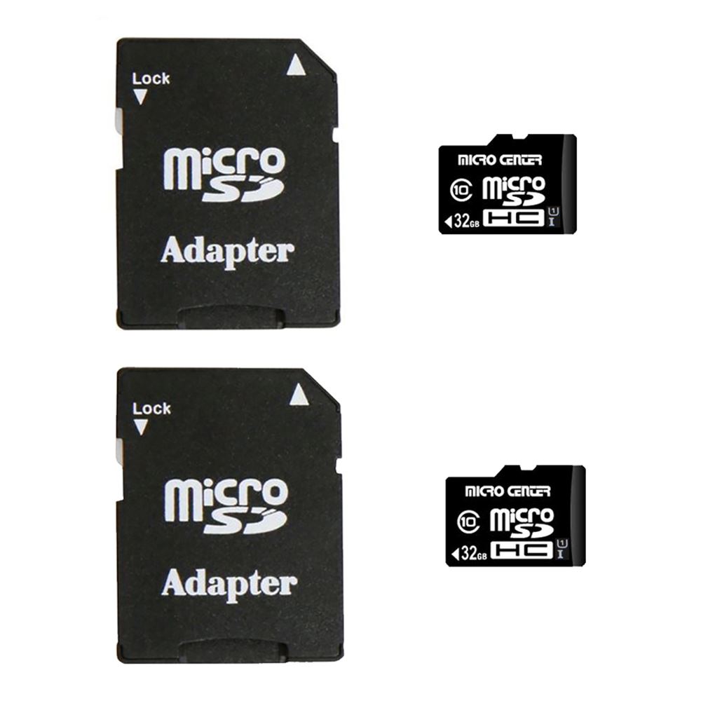 Micro Center 32GB MicroSDHC Card Class 10 Flash Memory Card with ...