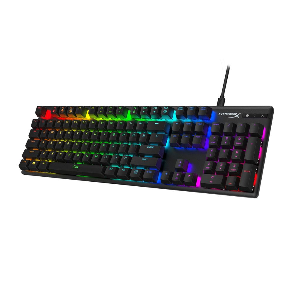HyperX HyperX Alloy Origins Mechanical Gaming Keyboard with Red ...