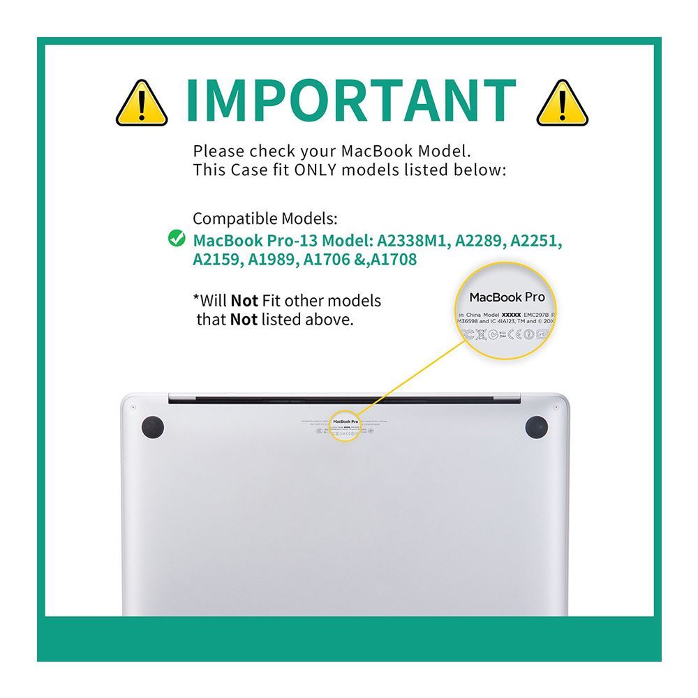 Techprotectus Hard Shell Case with Keyboard Cover and Screen Protector ...