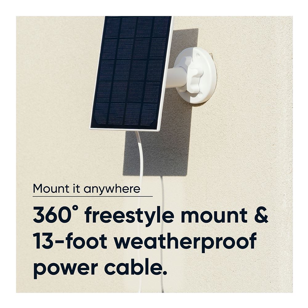 Wyze Solar Panel for Wyze Cam Outdoor - Micro Center