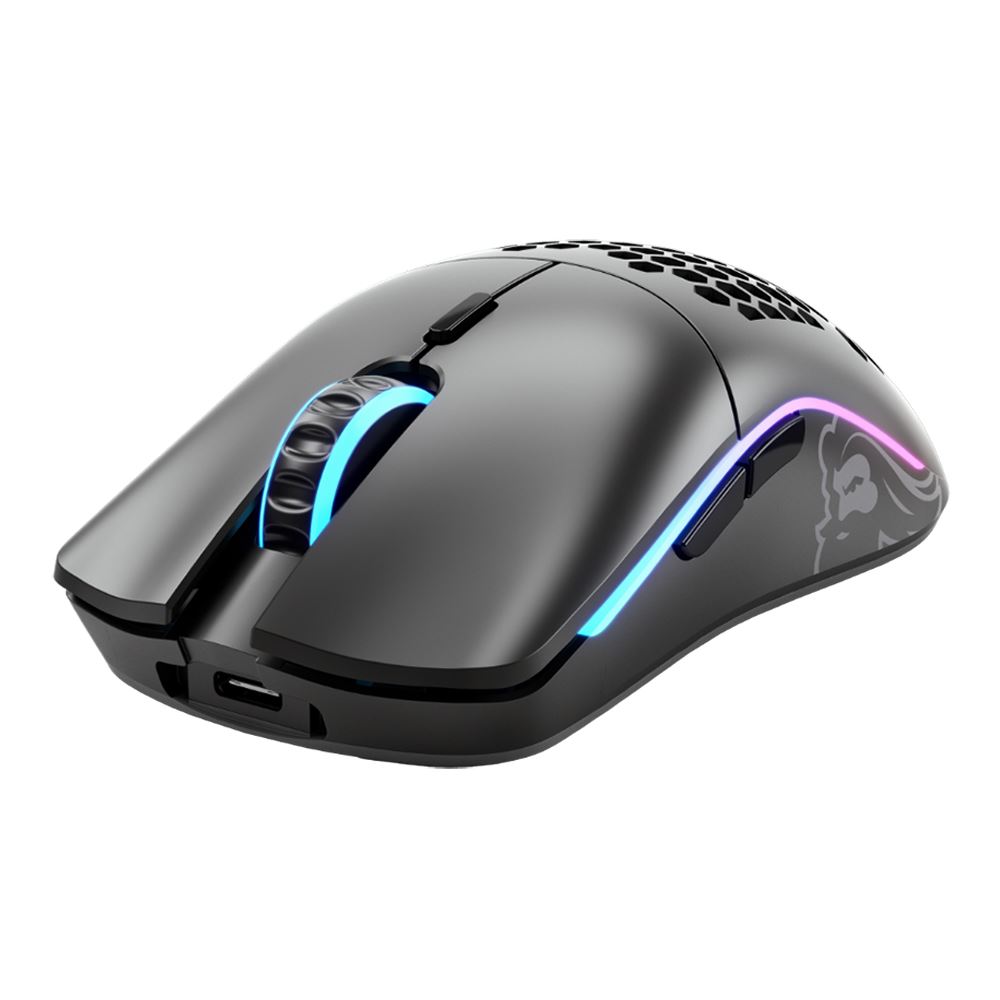Glorious Model O- Minus Wireless Gaming Mouse - Matte Black - Micro Center
