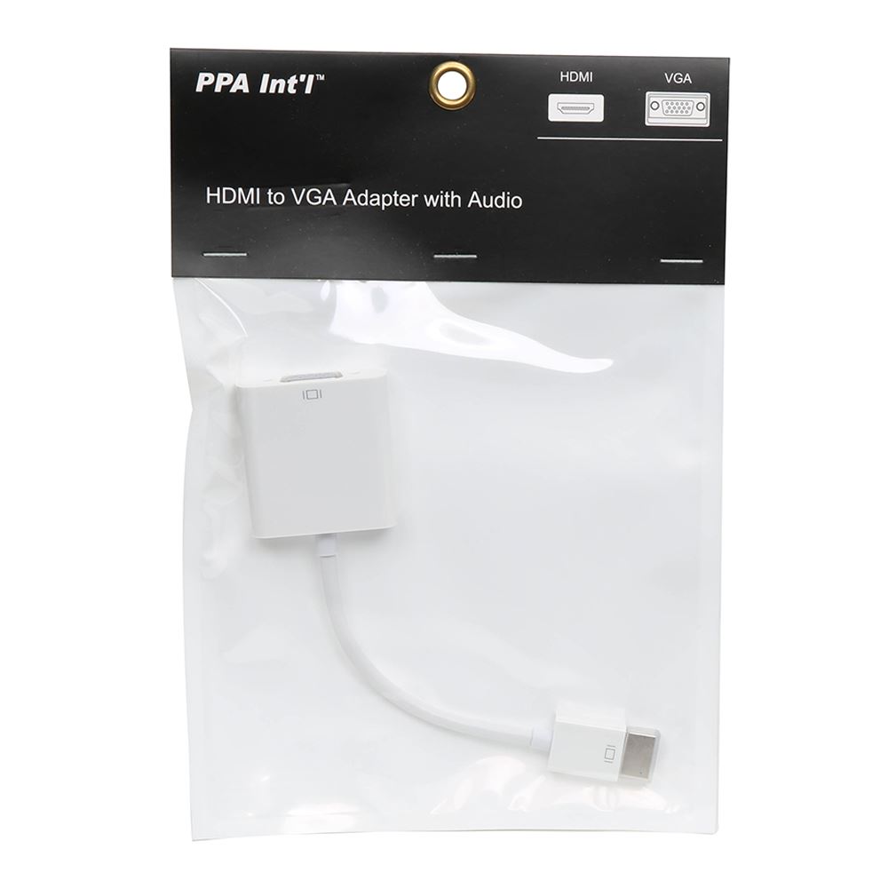 PPA HDMI to VGA Adapter with Audio - Micro Center