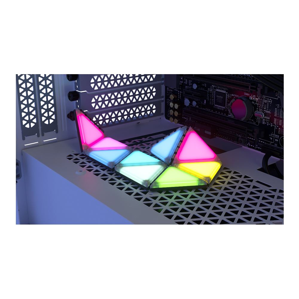 Corsair iCUE LC100 Case Accent Lighting Panels - Mini Triangle - 9x ...