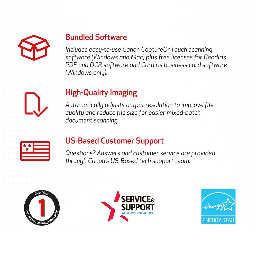 Canon imageFORMULA R40 scanner - Micro Center