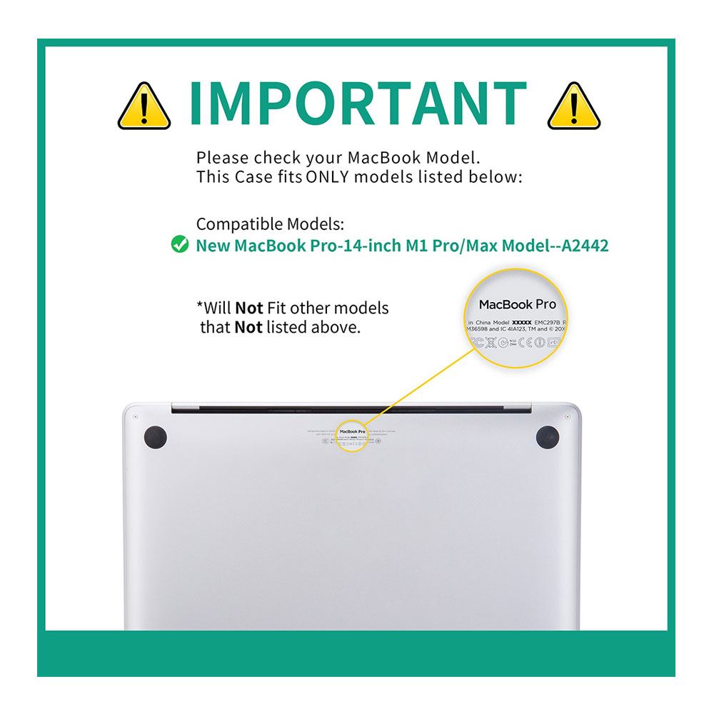 Techprotectus Hard Shell Case with Keyboard Cover and Screen Protector ...