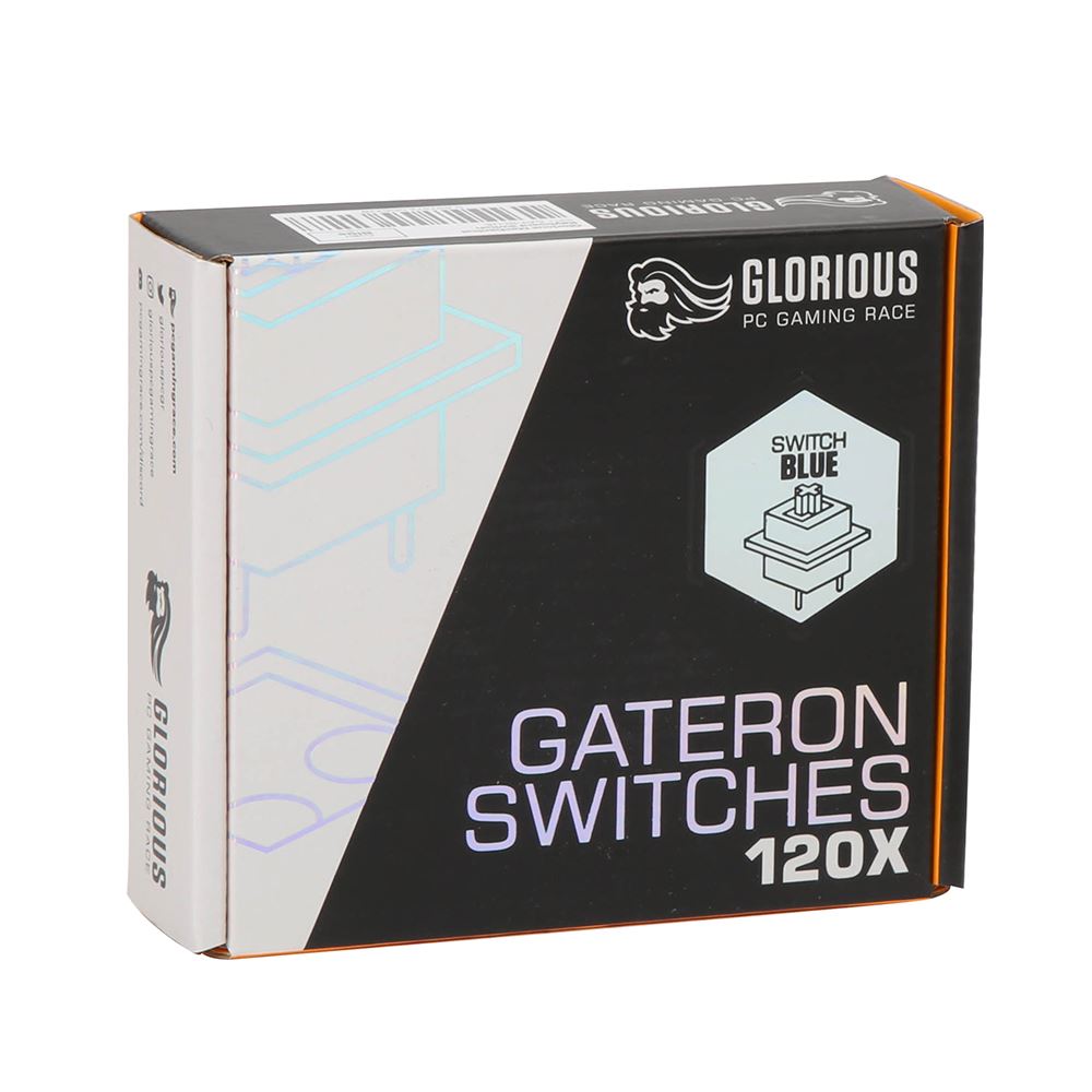 Glorious Gateron Mechanical Keyboard Switches (Blue) - Micro Center