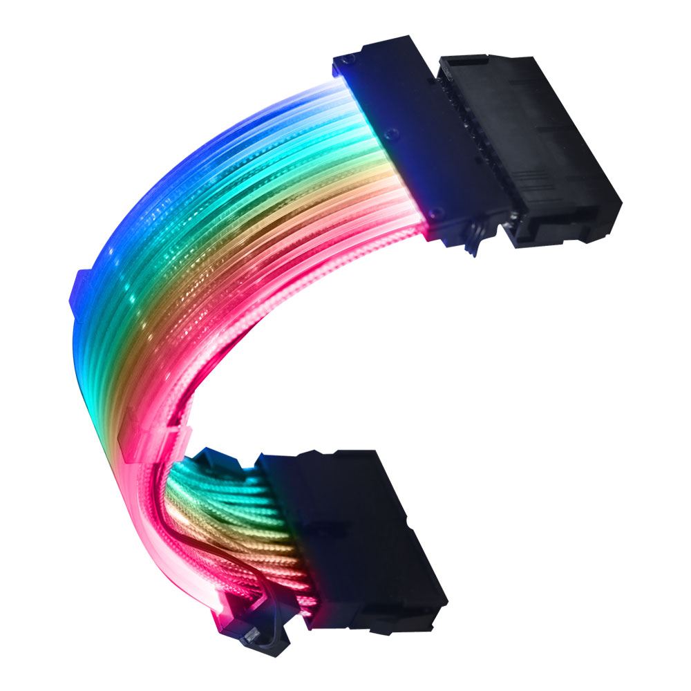 24-Pin ARGB Motherboard Extension Cable - Micro Center