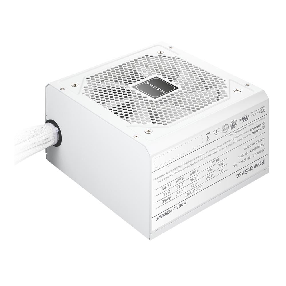 PowerSpec 500 Watt ATX Non-Modular Power Supply - Micro Center