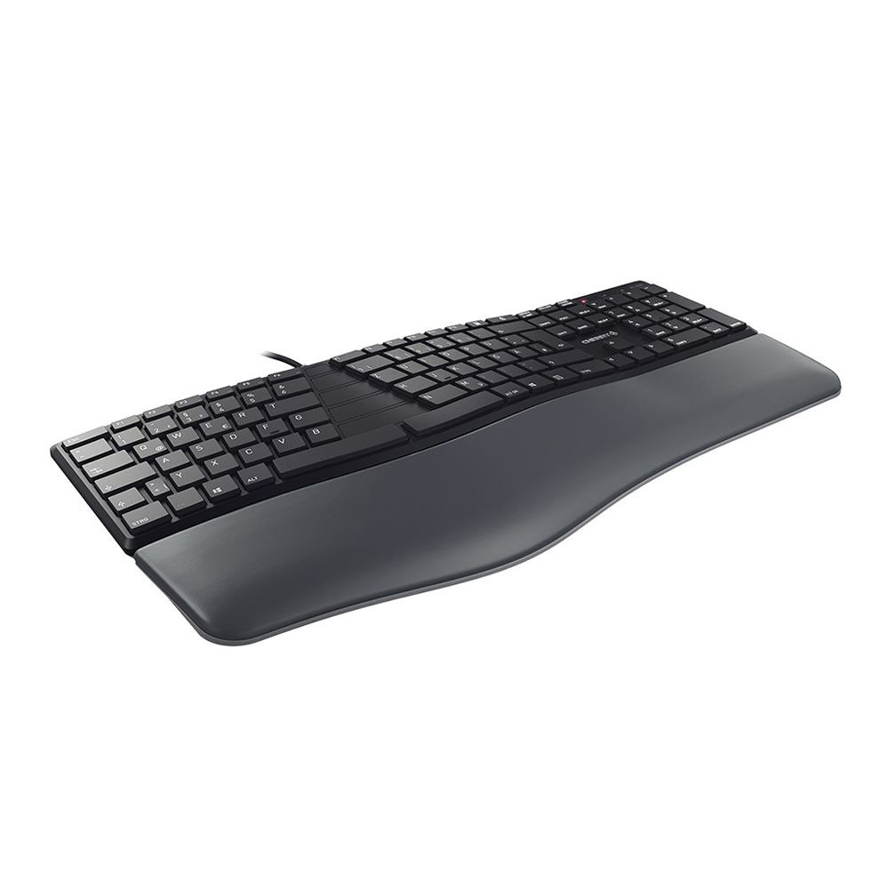 Cherry KC 4500 ERGO JK-4500EU-2 Wired Ergonomic Keyboard - Black ...