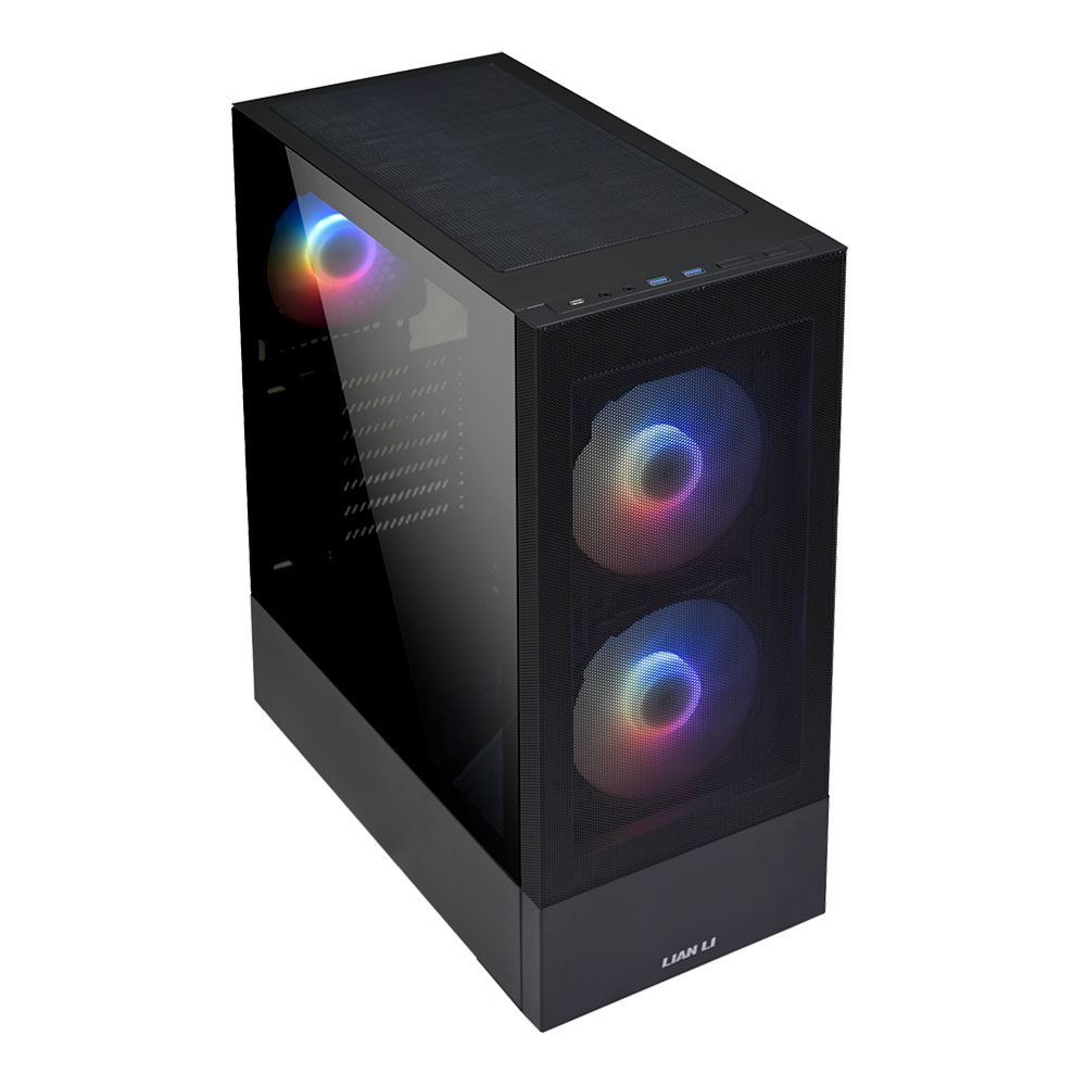 Lian Li Lancool 205 Mesh Type C Tempered Glass ATX Mid-Tower Computer ...
