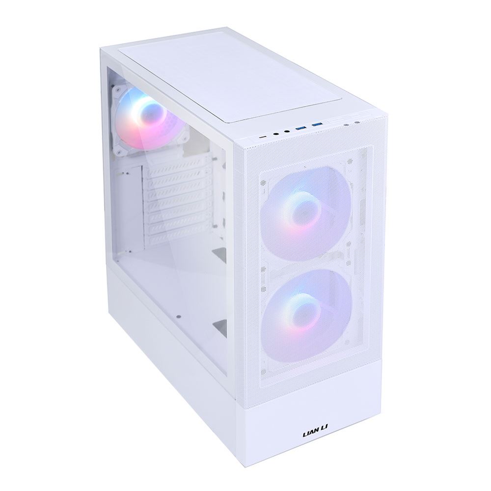 Lian Li Lancool 205 Mesh Type C Tempered Glass ATX Mid-Tower Computer ...