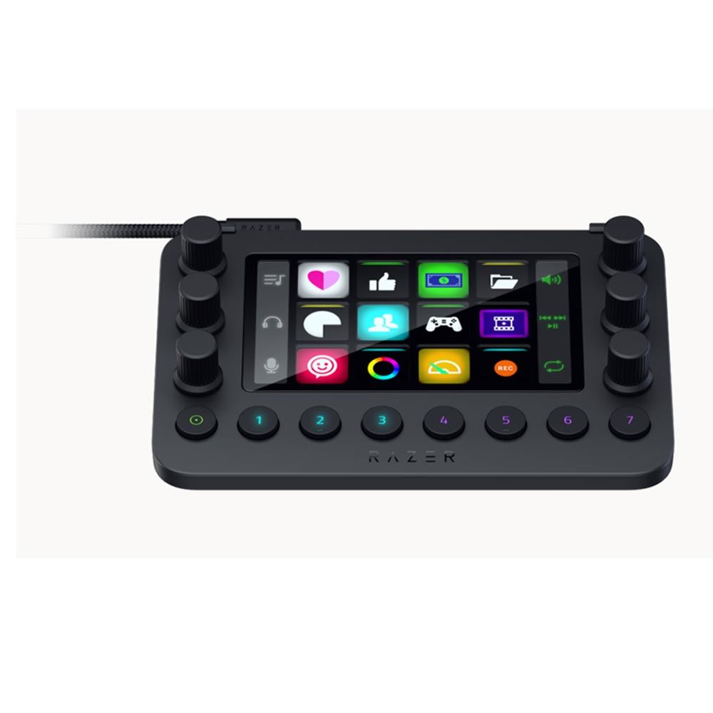 Razer Stream Controller; All-in-one Control Deck for Streaming - Micro ...