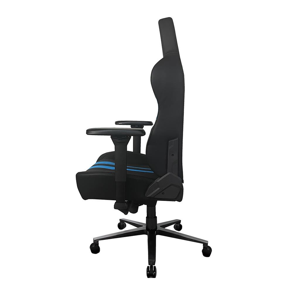 Inland Lightning Gaming Chair (2nd Gen) - Black/Blue - Micro Center