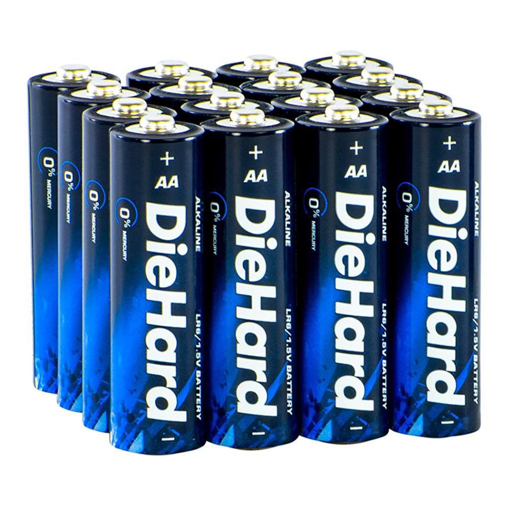 Dorcy DieHard AA Alkaline Battery - 16 pack - Micro Center